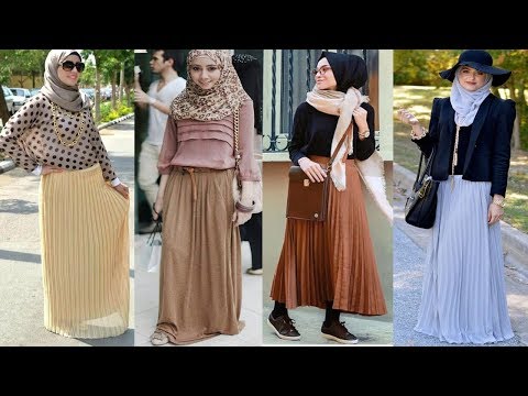 Maxi Skirt Lookbook Hijab Fashion Style 2017