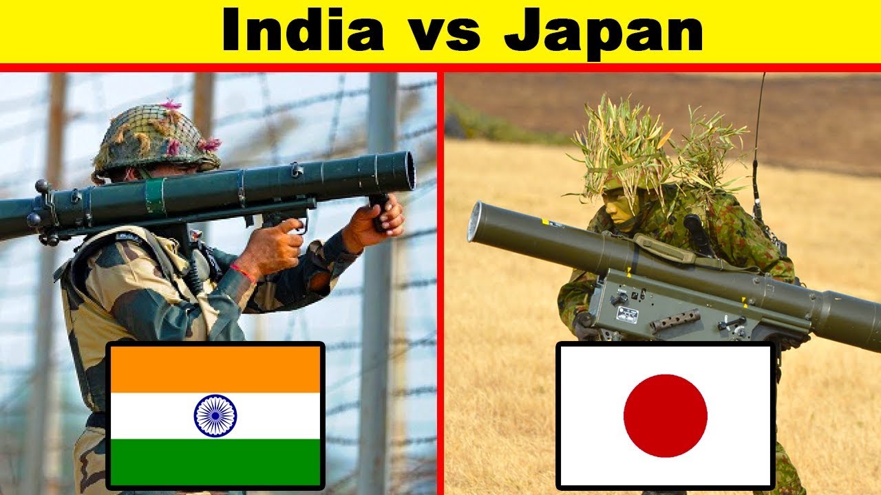 India vs Japan Military Comparison (2018) - YouTube