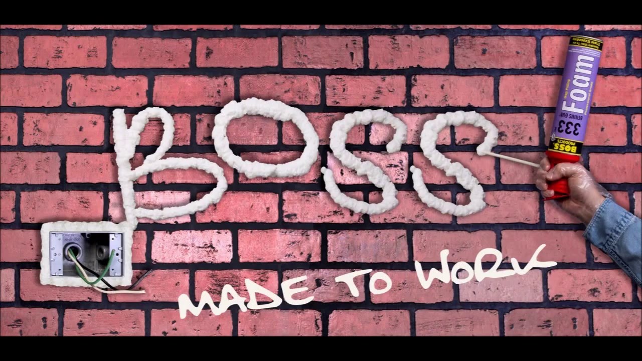 BOSS 333 Genius Gun Expanding Foam Sealant HVAC - YouTube