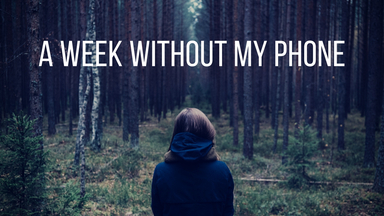 Living Without My Phone For A Week - YouTube