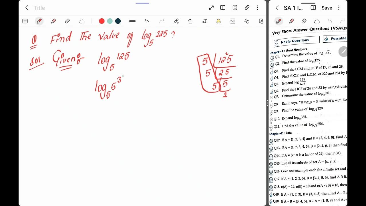 Find The Value Of Log5 Power 125 YouTube find-the-value-of-log5-power-125-youtube