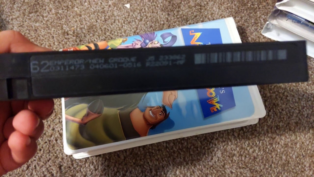 My Walt Disney Clamshell Vhs Collection Part 1 - YouTube