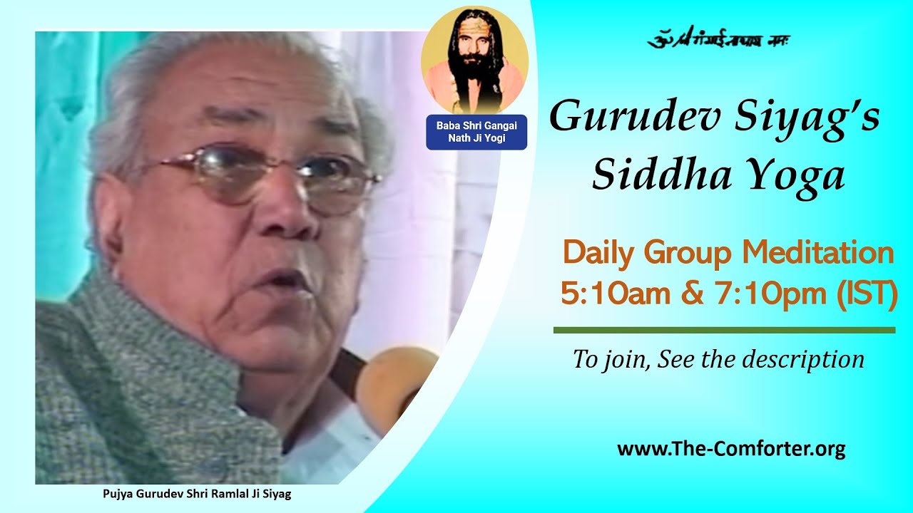 Gurudev Siyag's Siddha Yoga Meditation & Experiences-368|| Dharmendra ...