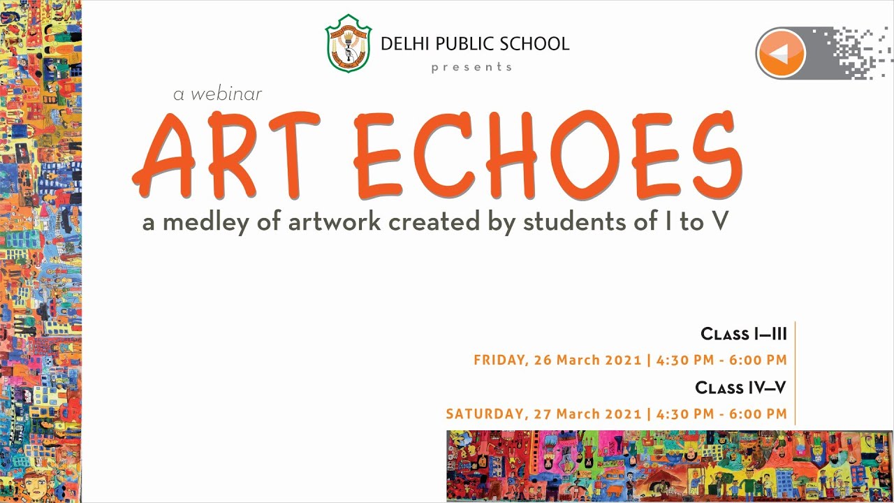 Art Echoes - Artwork by the Students of Classes IV- V - YouTube