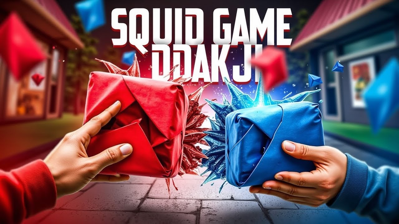 How to Make Squid Game Dakji Cards | Easy Korean DIY Tutorial - YouTube