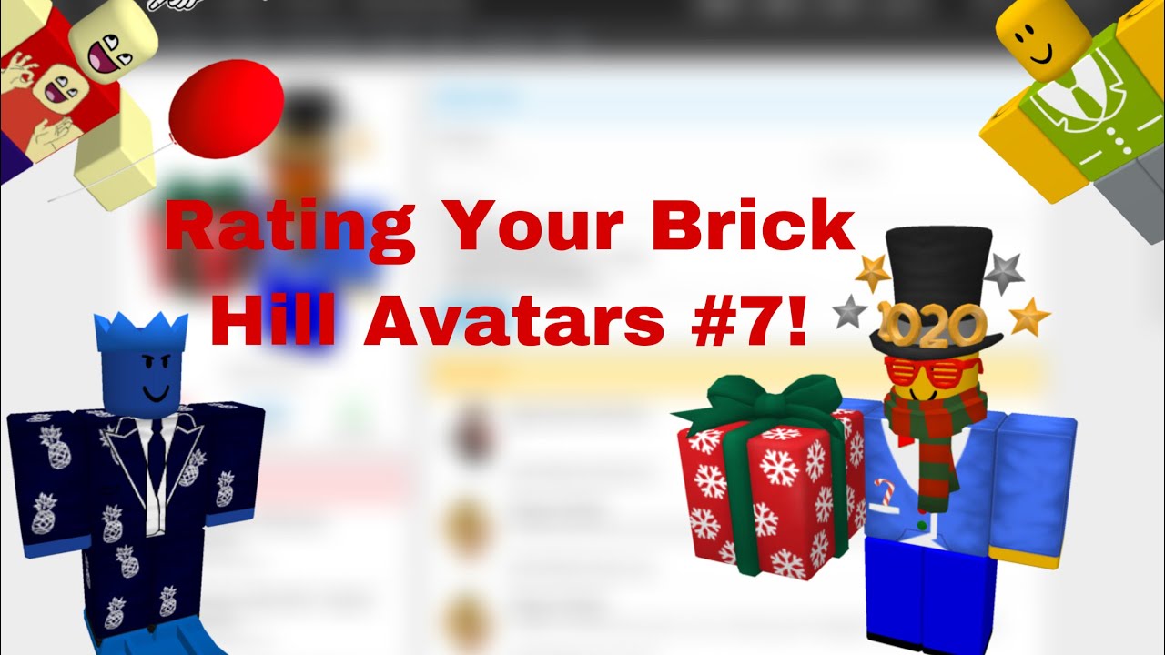 Rating Your Brick Hill Avatars #7! - YouTube