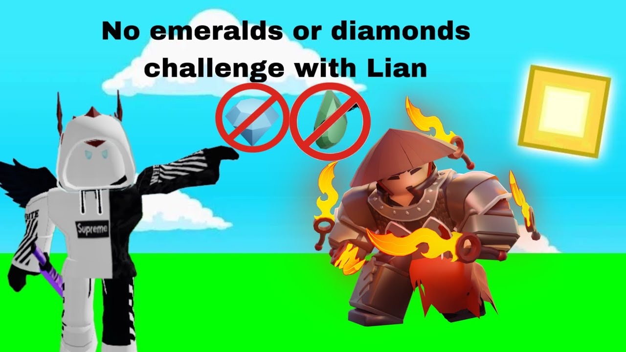 No Emeralds Or Diamonds Challenge with Lian kit - YouTube