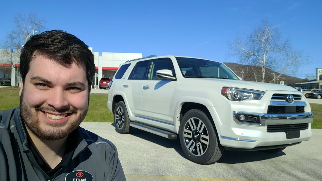 2024 Toyota 4Runner Limited in Wind Chill Pearl - YouTube