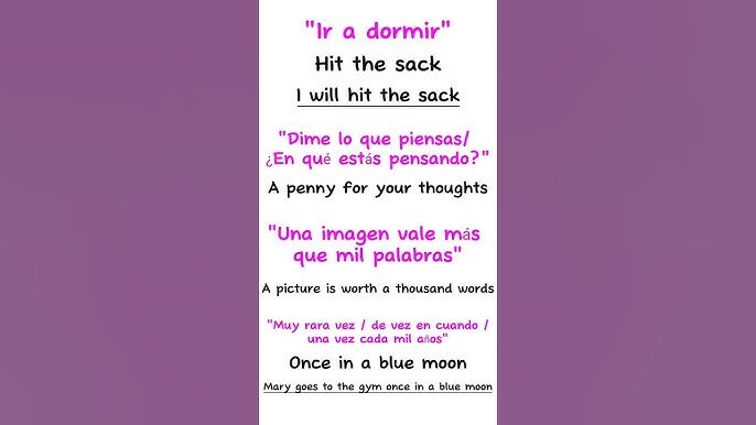 Modismos Ingleses Ilustrados 2001 Spanish And English Idioms: 2001