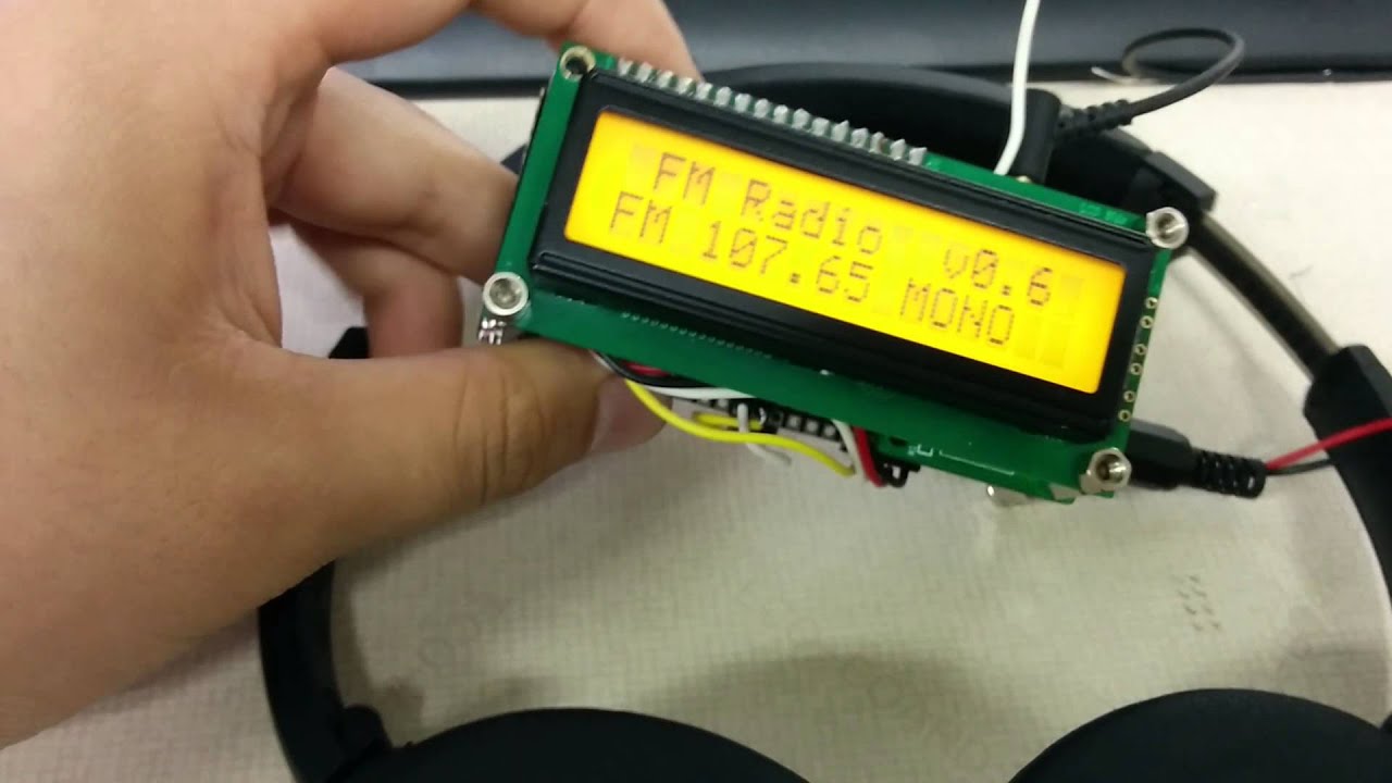 Arduino Based Digital Audio Fm Radio Using Rda5807