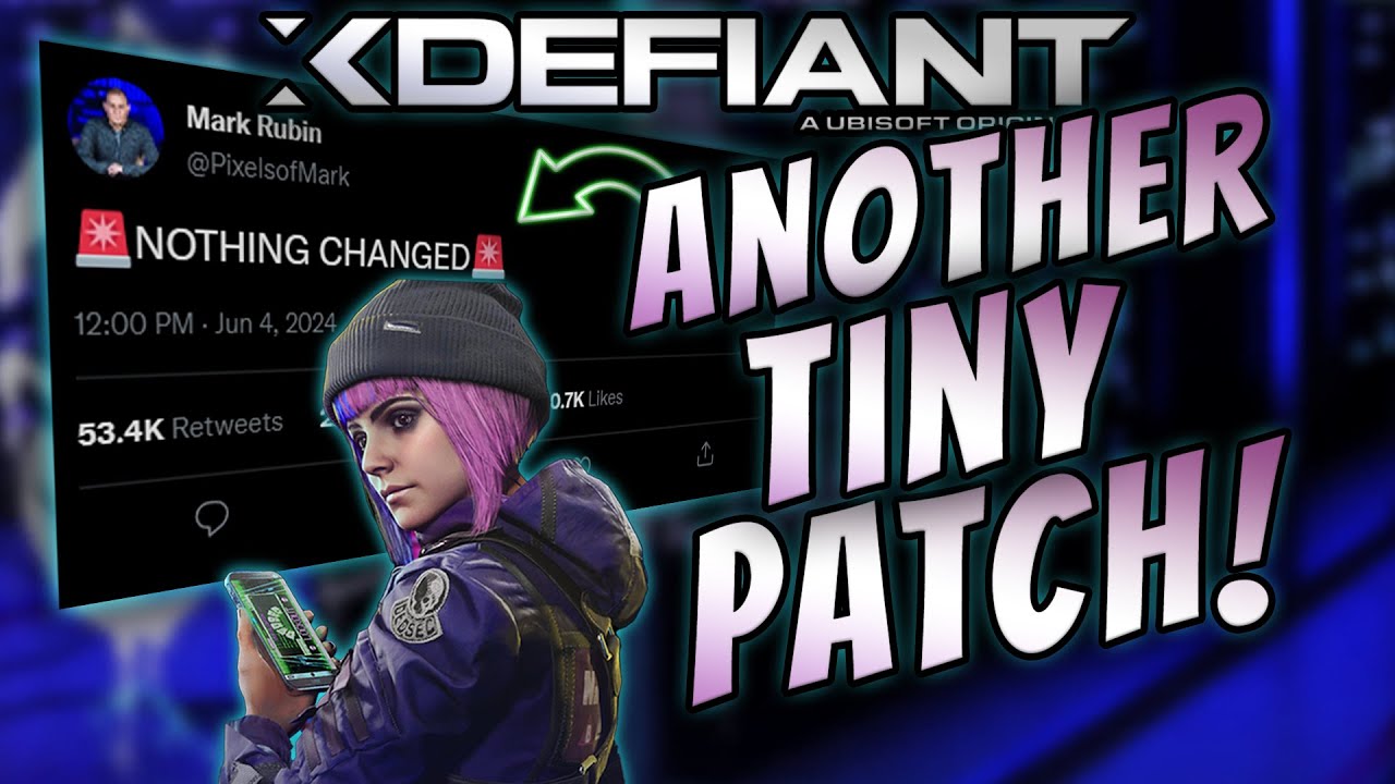 XDefiant NEW PATCH Changes PRACTICALLY NOTHING! - YouTube