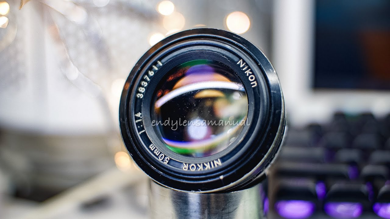 Lensa manual fix bokehlicious nikkor nikon 50mm f1.4 - YouTube