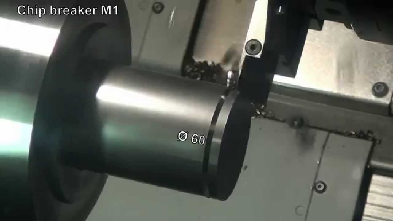 ARNO Werkzeuge SA-Parting off in 4140 steel, (60mm) - YouTube