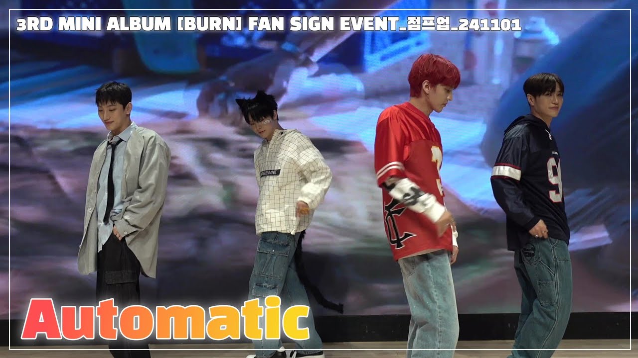 [4K] 241101 | 점프업 팬싸 | Automatic - VANNER(배너) - YouTube