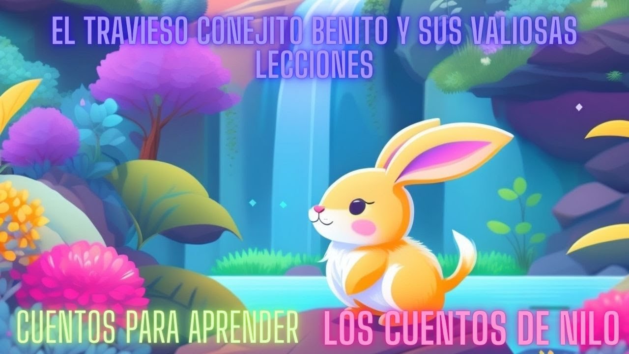 Cuento para aprender: El travieso conejito Benito y sus valiosas ...