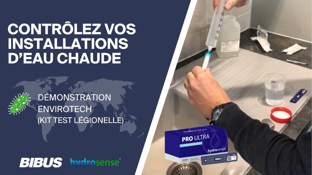 Comment utiliser le KIT TEST HYDROSENSE PRO ? - YouTube
