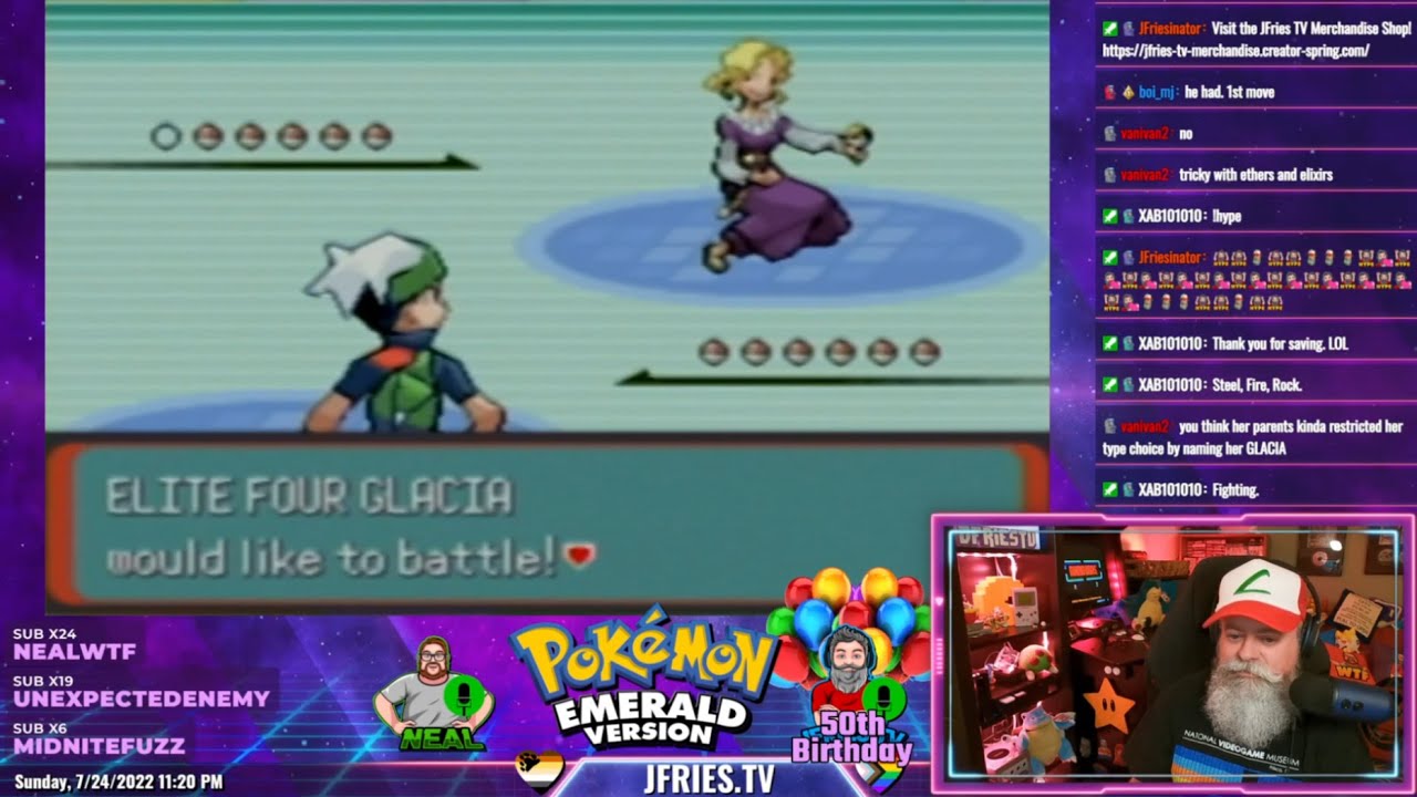 Pokémon Emerald - Part XVIII - Elite Four - YouTube