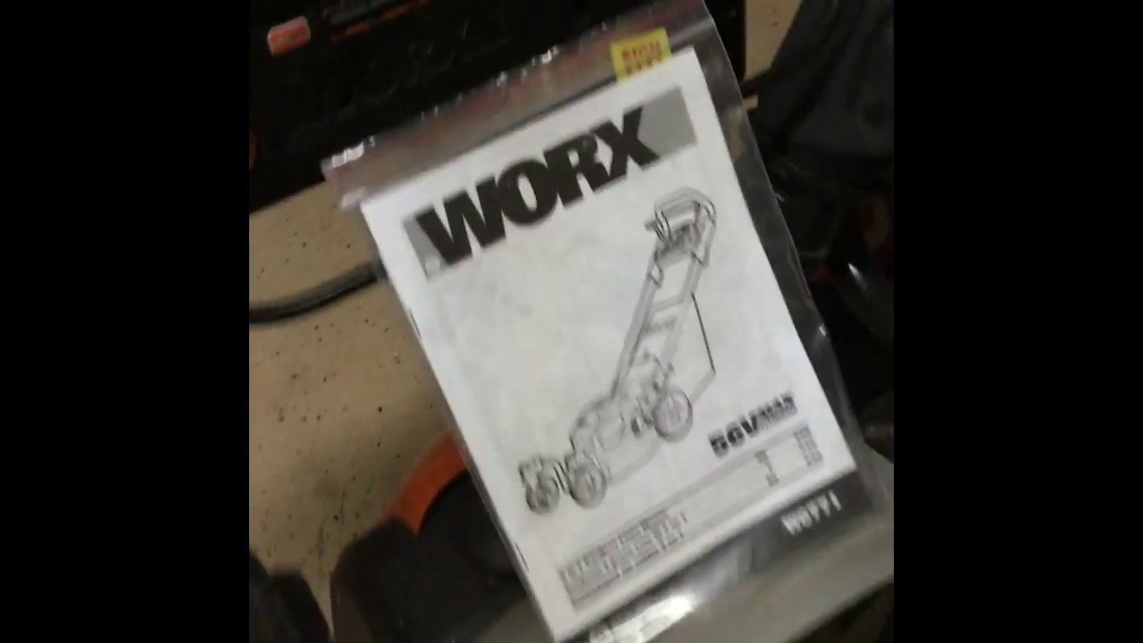 Worx WG719 Lawnmower blade sharpening and balancing tips - YouTube
