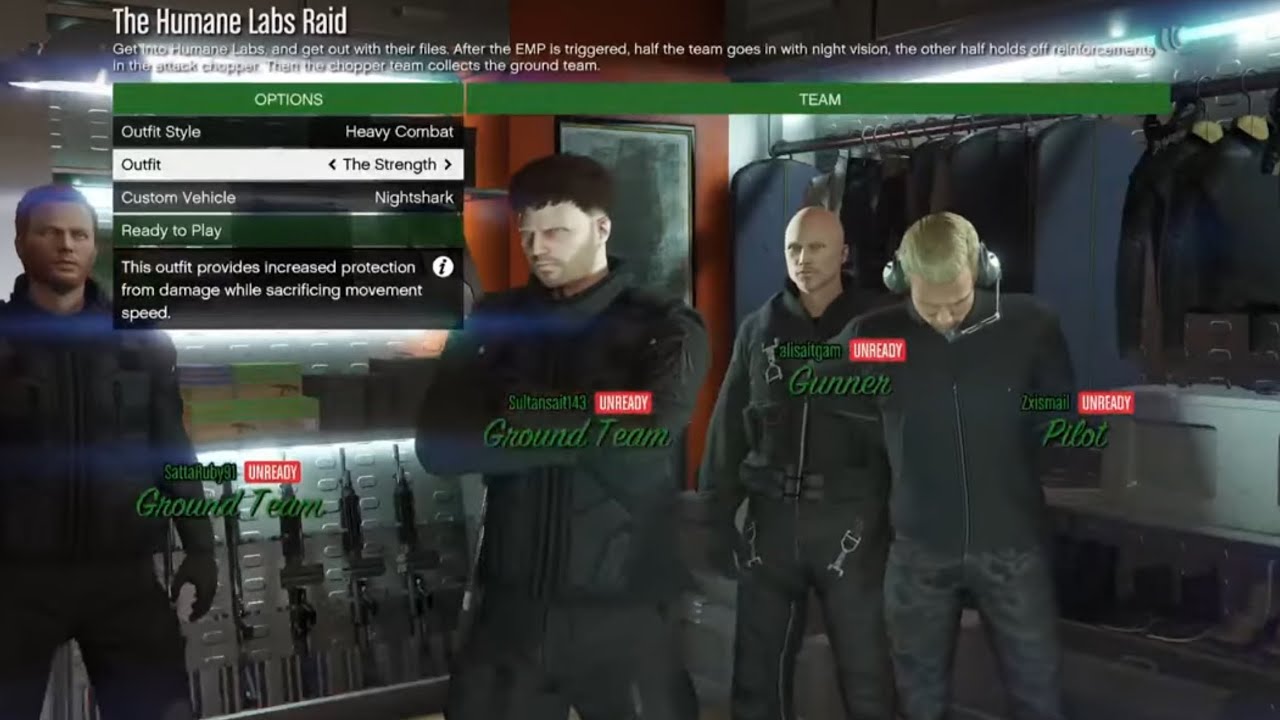 LIVE GTA 5 ONLINE The Humane Labs Raid Mission 🔥🔥 - YouTube