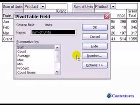 Add Running Totals to an Excel Pivot Table - YouTube