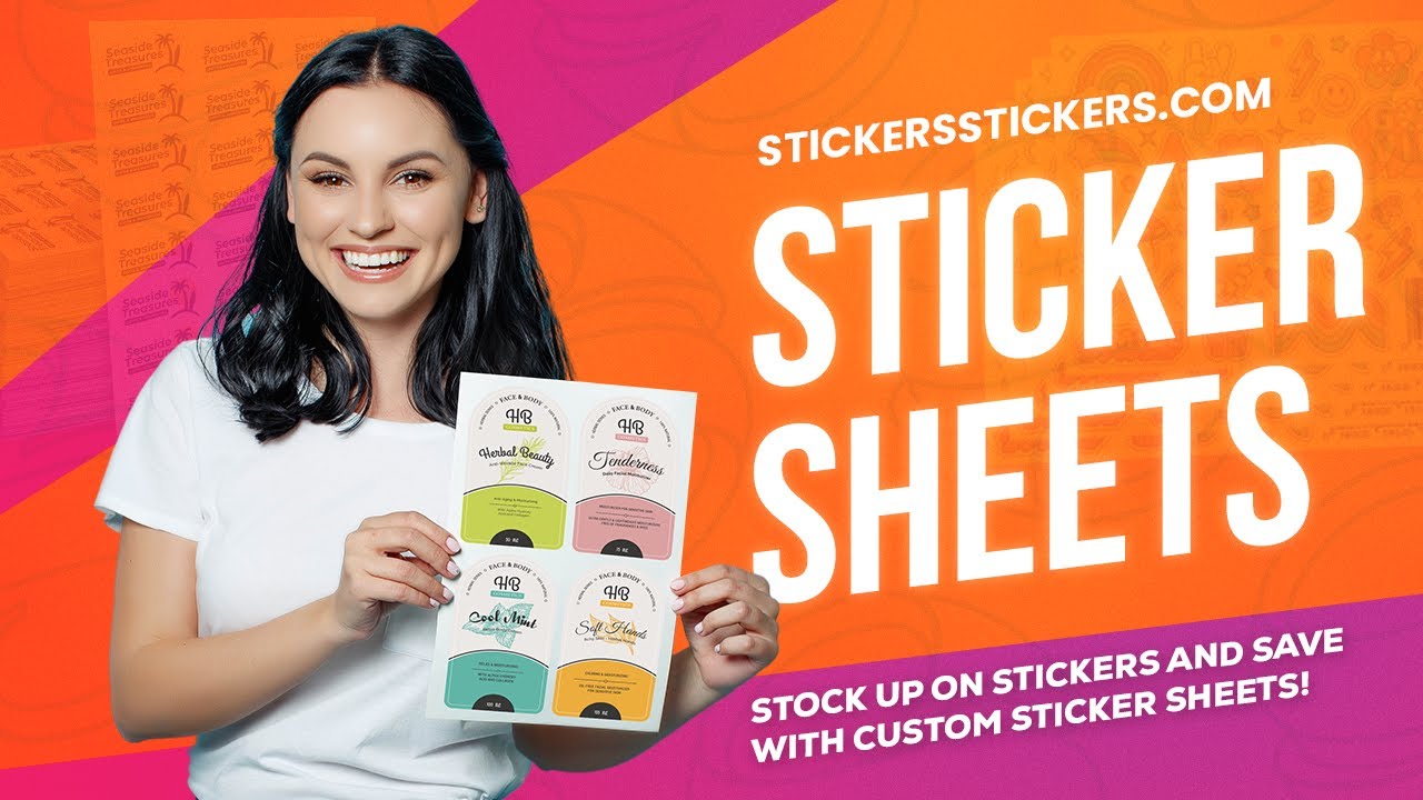 Unleash Your Creativity with Custom Sticker Sheets - YouTube