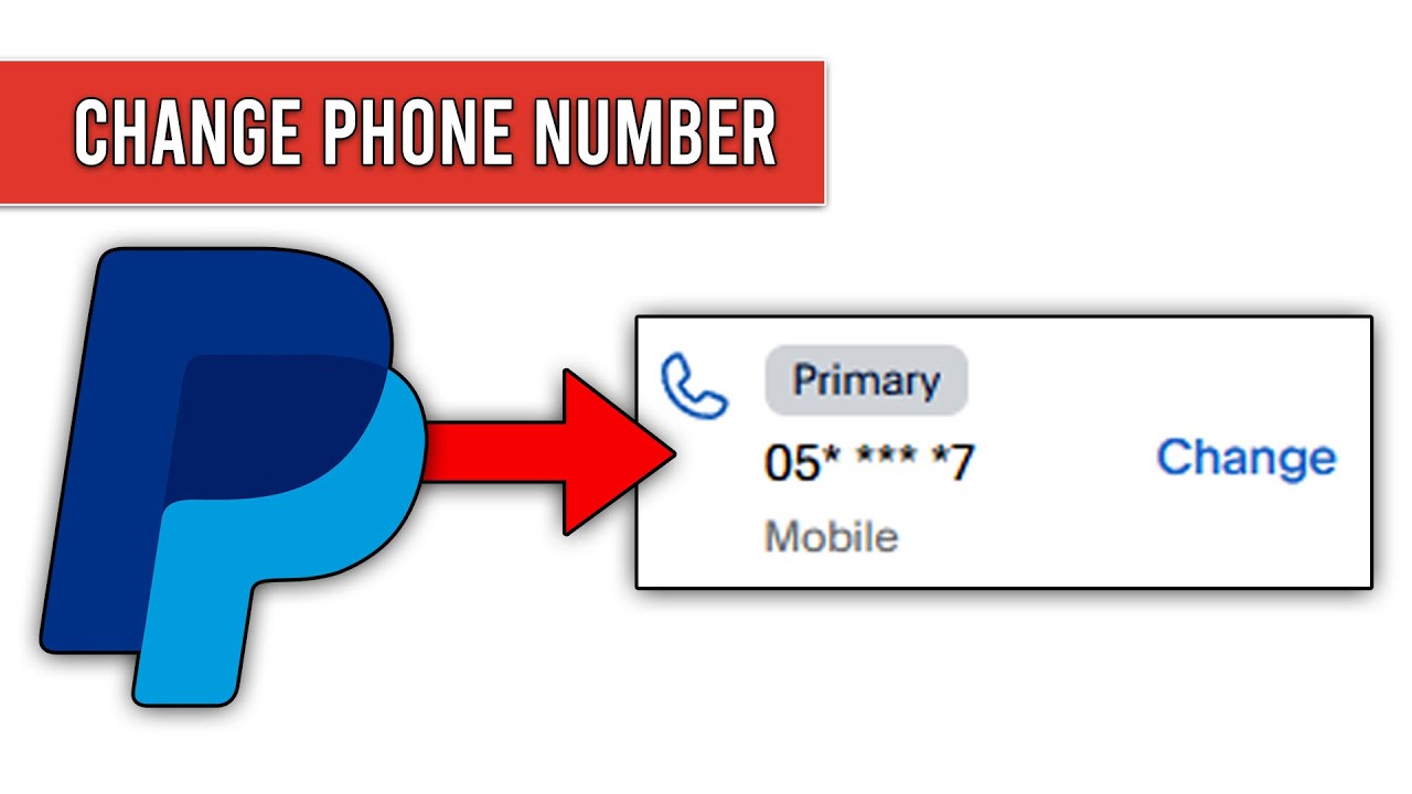 How to Change Your Phone Number on PayPal - Full Guide - YouTube