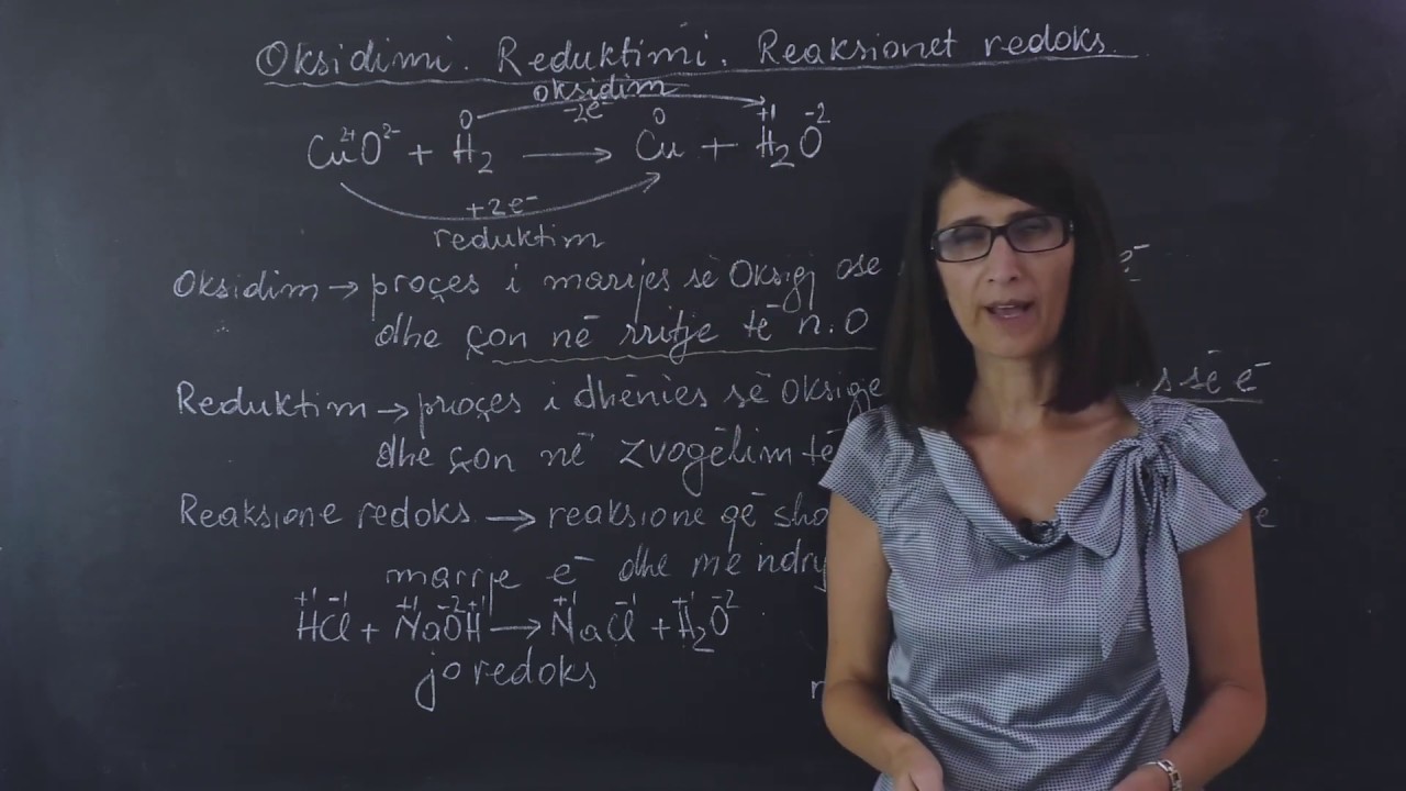 72K Oksidimi Reduktimi Reaksionet redoks - YouTube