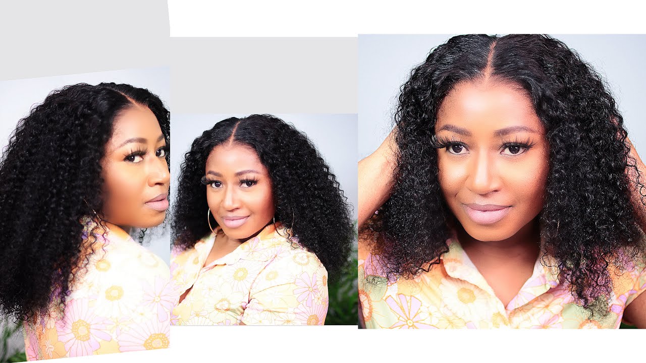 How I styled my wig || Voluminous curls for all weather Ft. WIGGINS ...