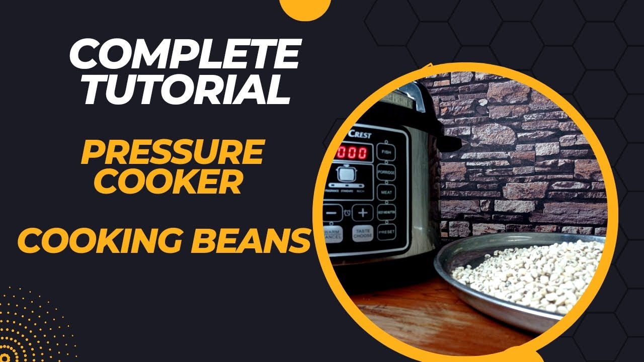 How To Cook Beans In less Than 40 minutes With The Pressure Cooker ...