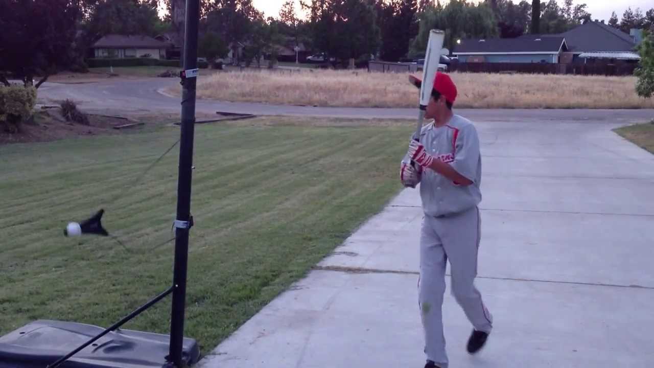 14 Year old Switch Hitter - YouTube