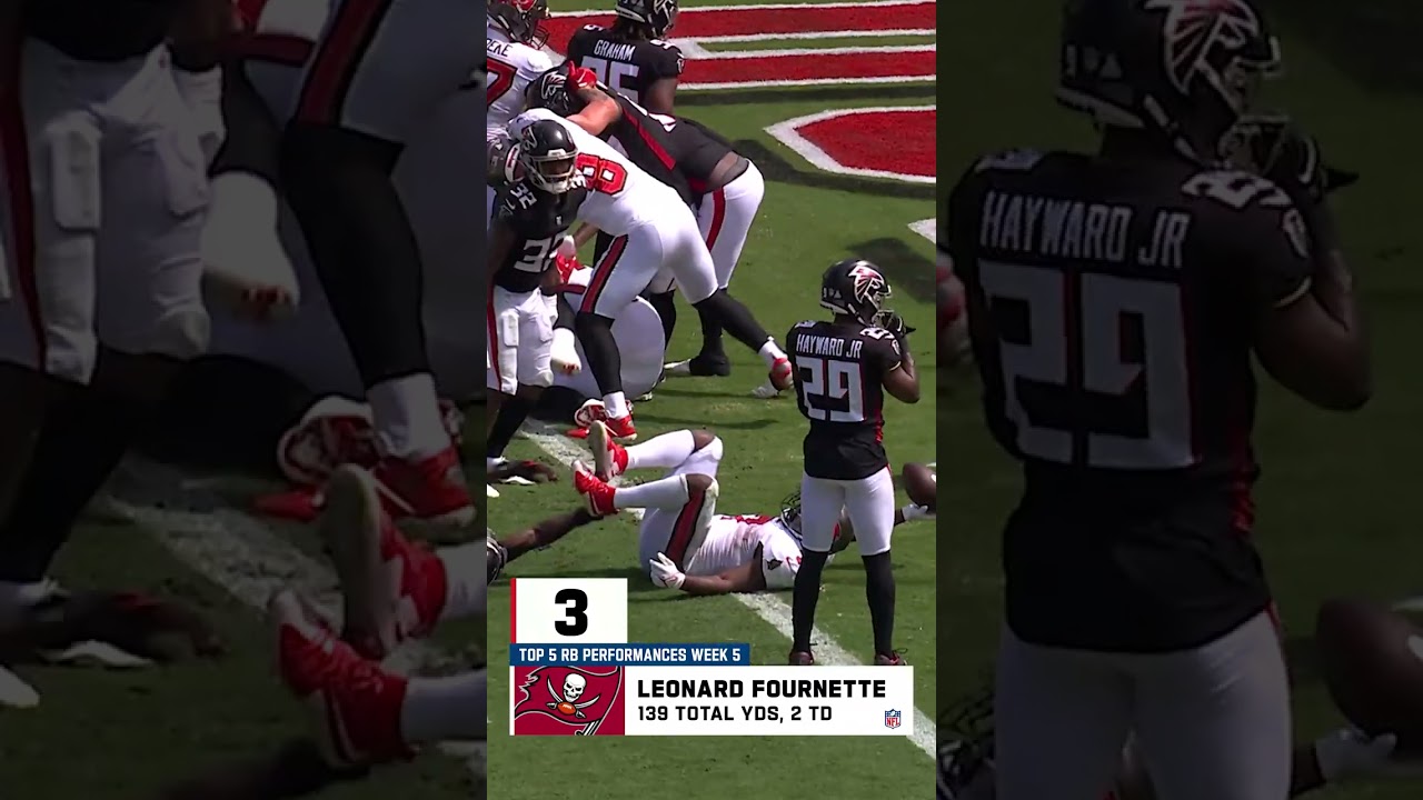 Top 5 Running Back Performances from Week 5 #shorts - YouTube