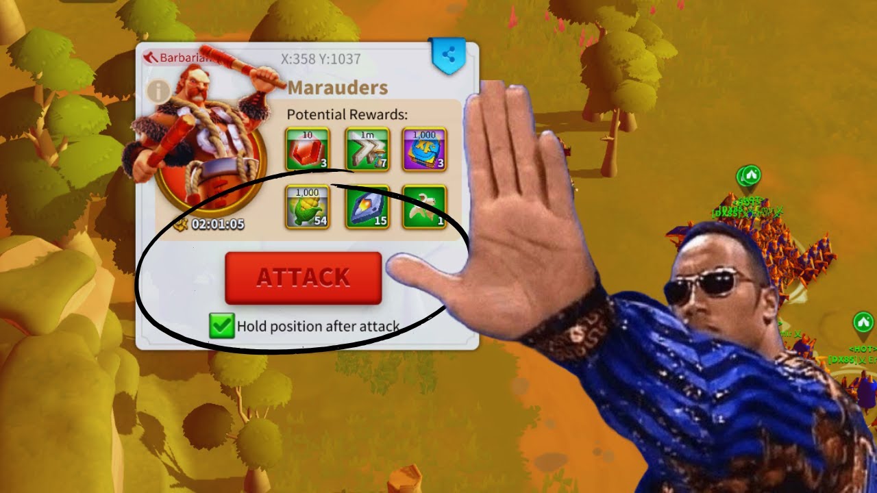 Marauders have hit Rock Bottom | Rise of Kingdoms - YouTube