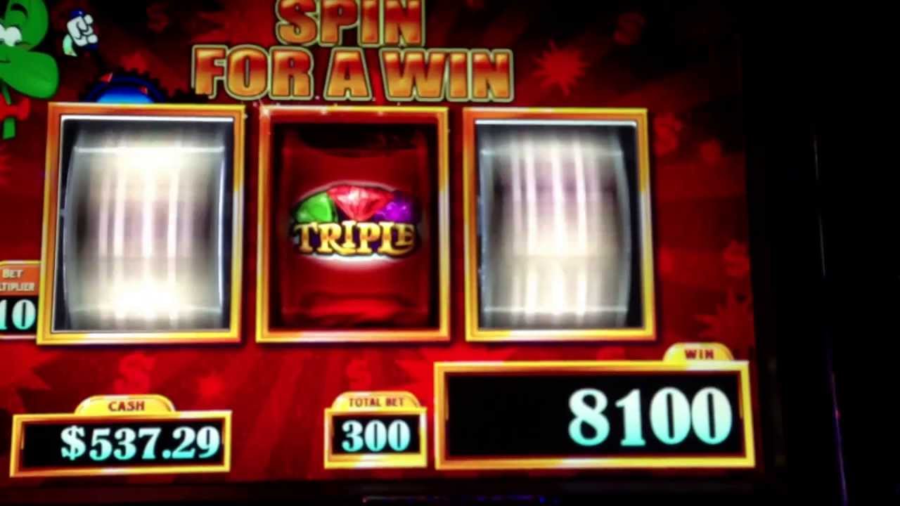 Lucky BONUS on Triple Luxury Slot Machine gives BIG WIN over & over ...