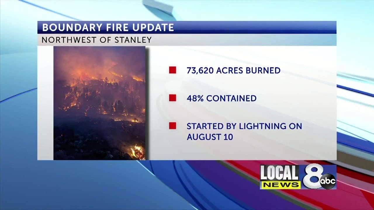 Boundary Fire nearly 50 percent contained - YouTube