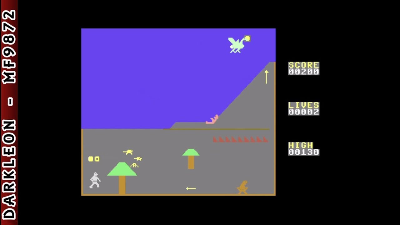 Commodore C64 - Aaargh! Condor © 1983 Games Machine - Gameplay - YouTube
