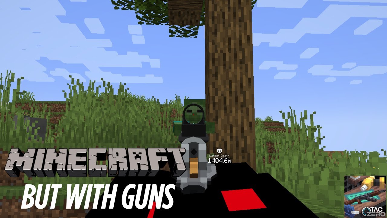 Minecraft Survival, But with guns (Timeless and Classics Zero [TaCZ ...