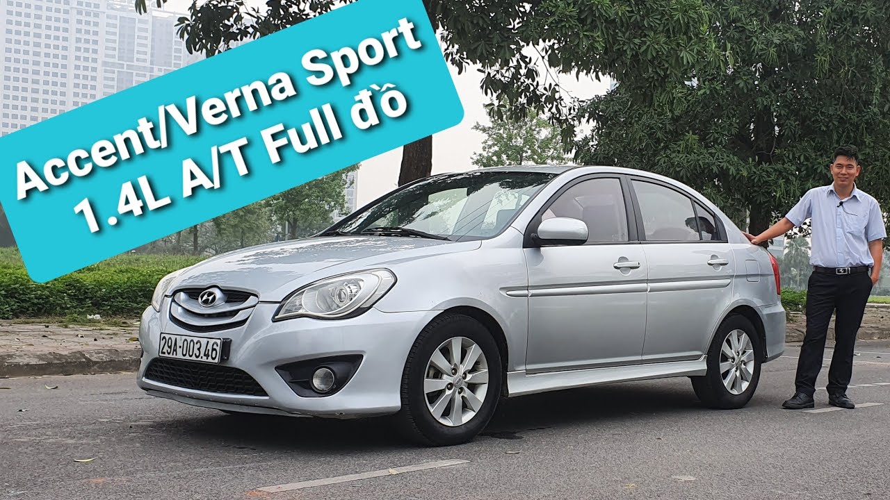(Đã bán) Hyundai Accent/Verna Sport đk 2010 1.4L SỐ TỰ ĐỘNG nhập nguyên ...