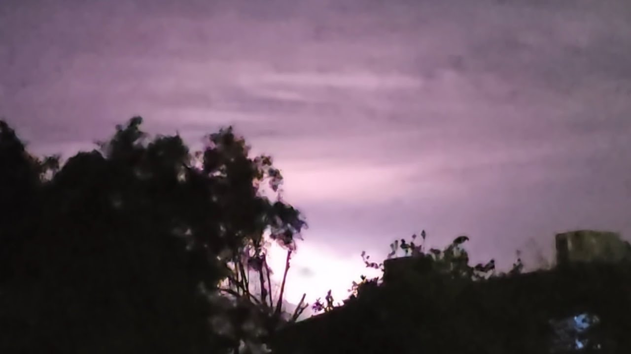 8:23pm Mar 30, 2025 - Continuous Lightning East Of Sacramento, Mostly ...