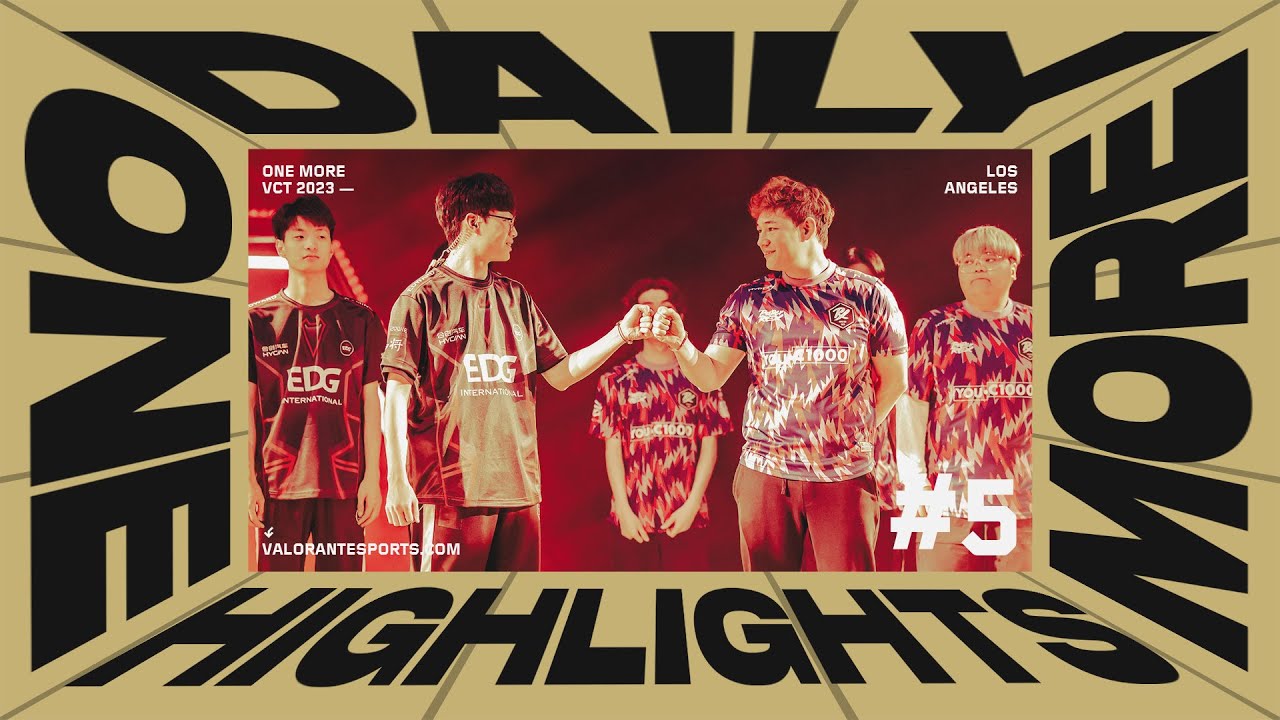 TL nAts về nước, bữa tiệc từ PRX và EDG // Highlights day 5 - VALORANT ...