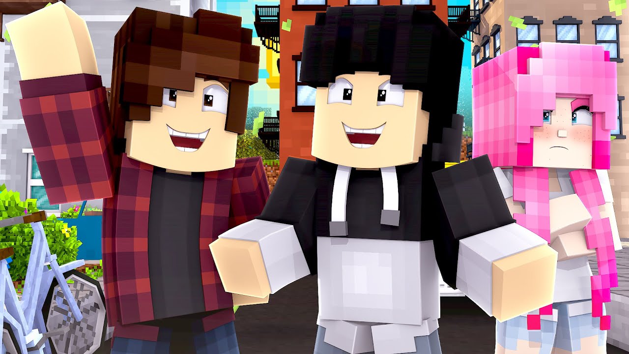 "THIRD WHEEL !!" | Minecraft Roomies- Minecraft Roleplay - YouTube