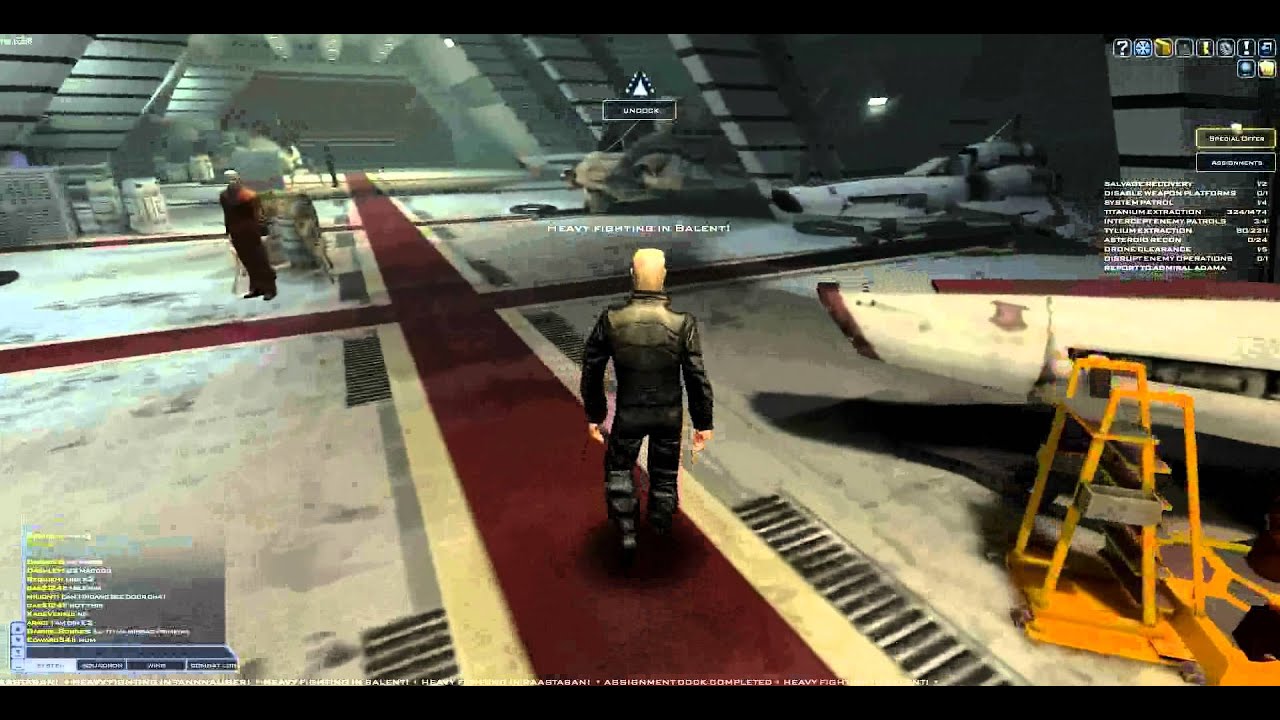 BSG online Hangar bay - YouTube