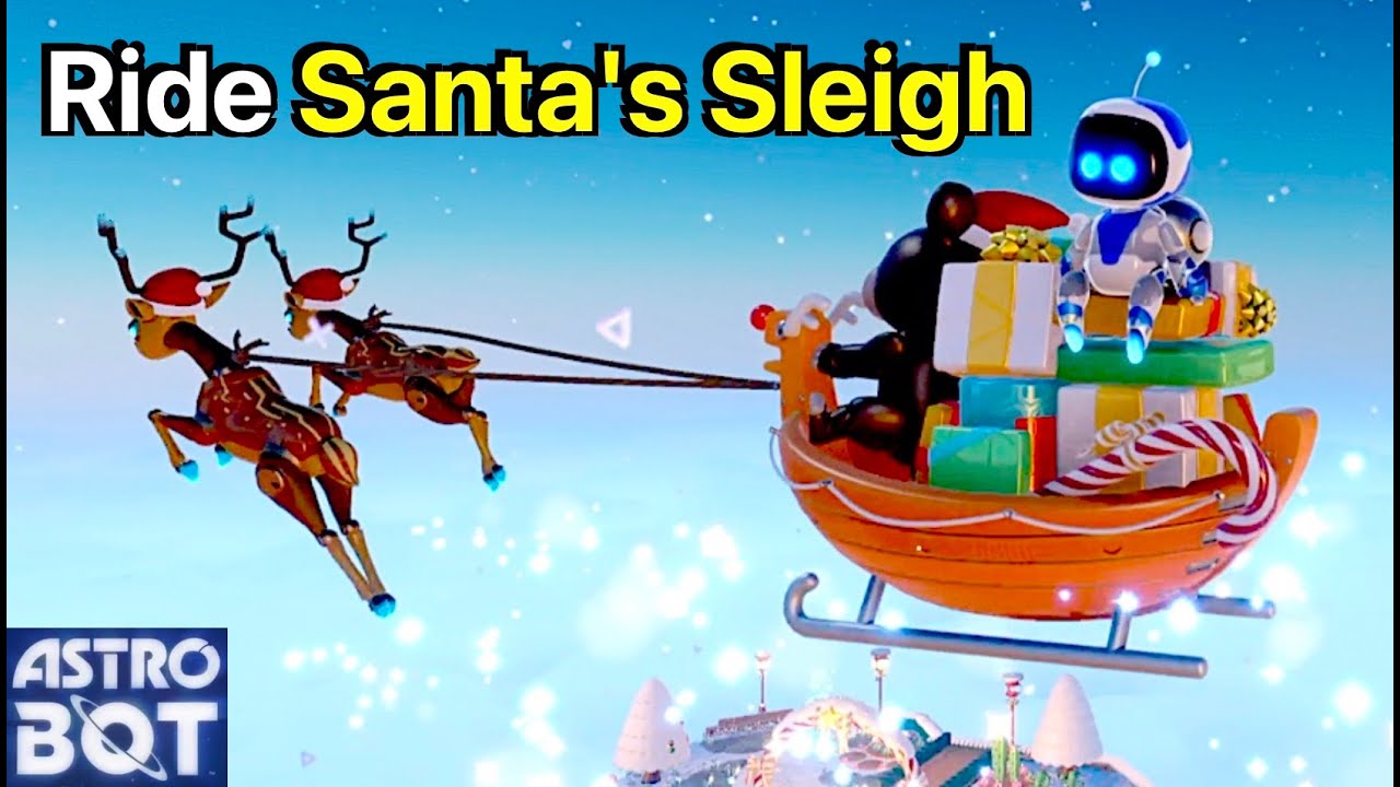 Astro Bot: Ride Santa's Sleigh (Winter Wonder) - YouTube