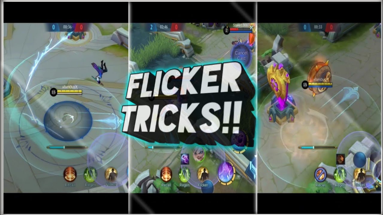 TOP 10 NEW FLICKER TRICKS IN MOBILE LEGENDS 2020 - YouTube
