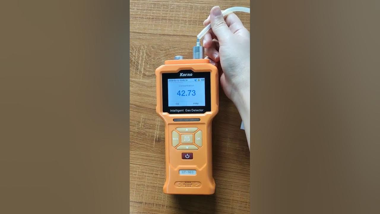 GT-903-JM(O3) detecting the ozone - YouTube