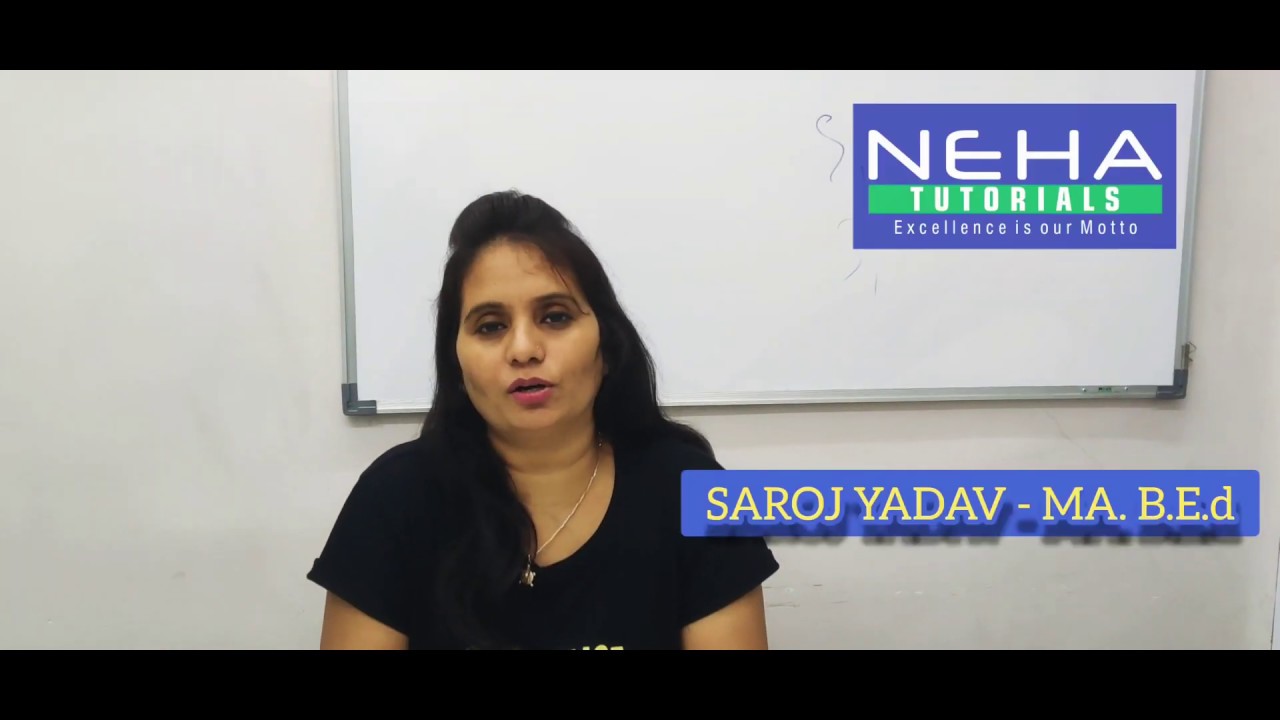 NEHA TUTORIALS - INTRODUCTION 📚 (EXCELLENCE IS OUR MOTTO) - YouTube