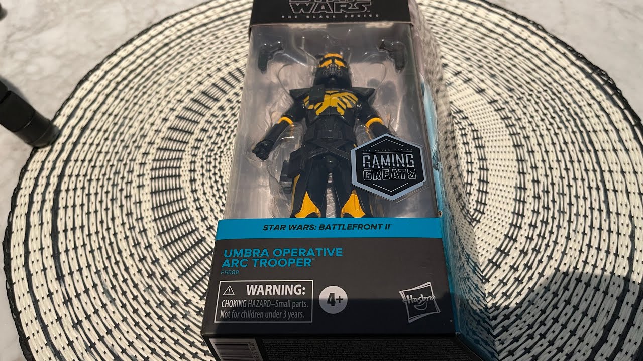 Star Wars The Black Series Umbra Operative ARC Trooper Review - YouTube
