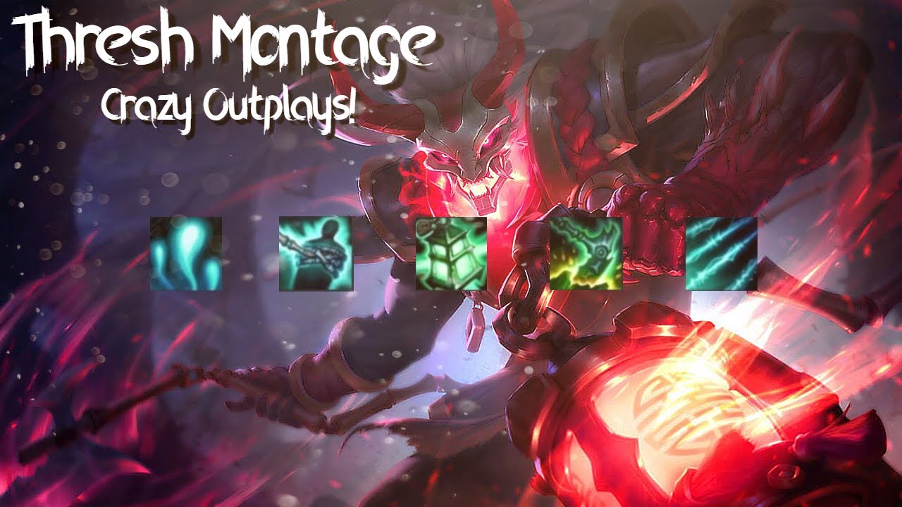 The Chain Warden - Thresh Montage - Crazy Outplays(2020) - YouTube