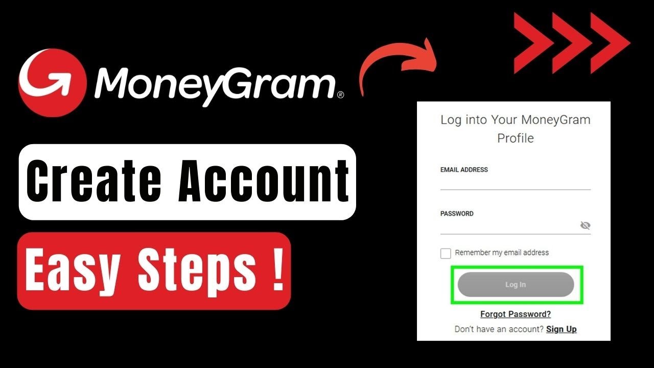 How to Create Moneygram Account - YouTube