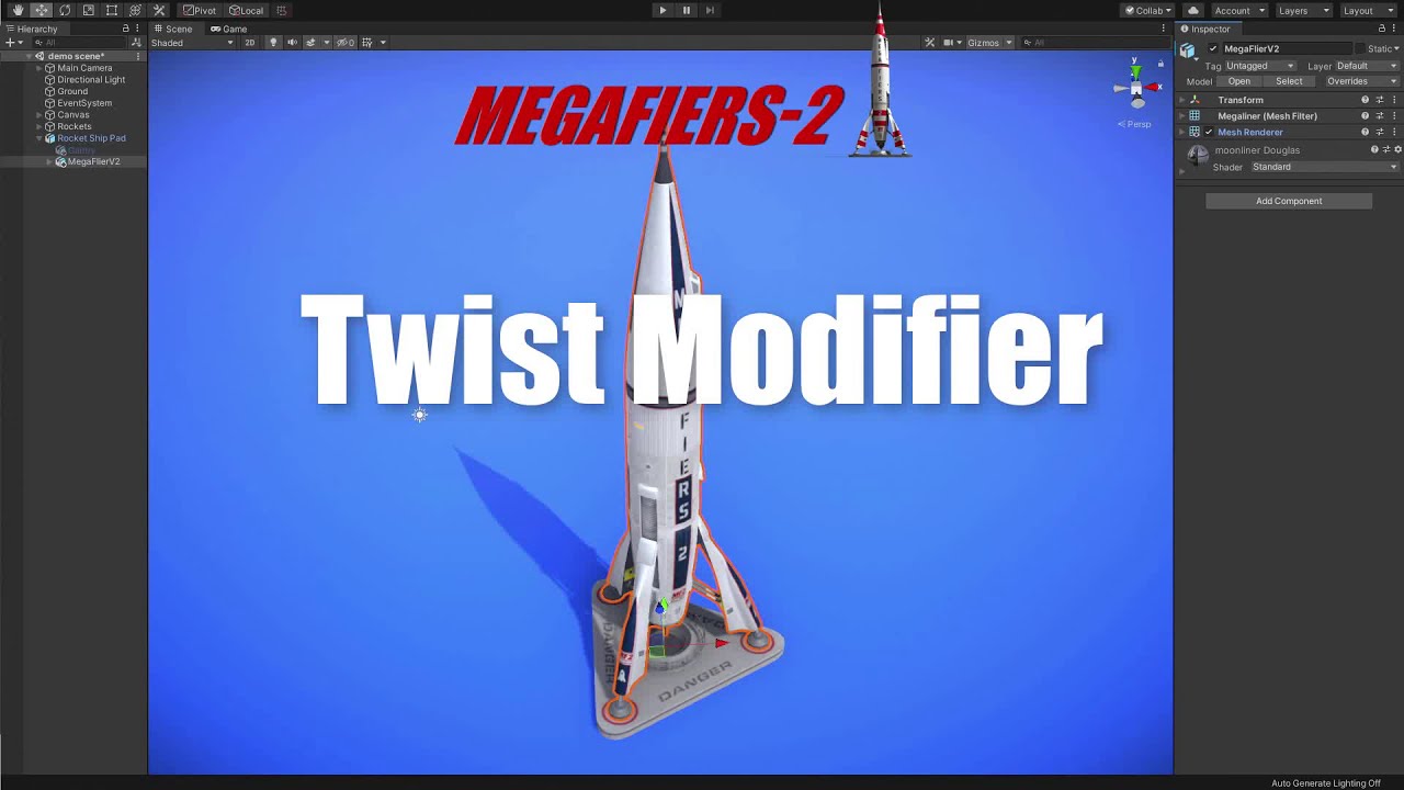 MegaFiers - 2 Twist Modifier - YouTube