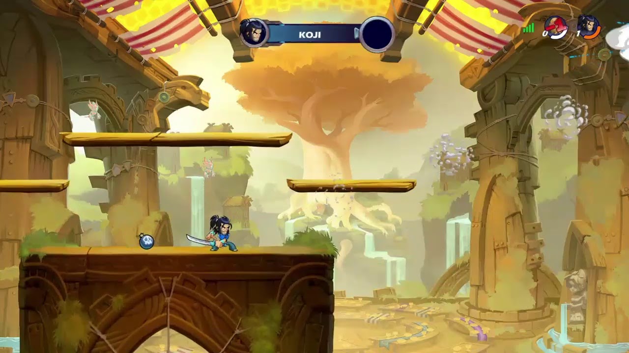 Playing BRAWLHALLA part 2 - YouTube